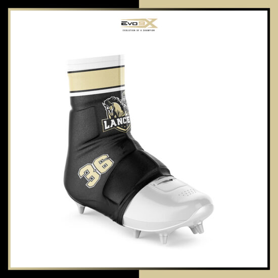 Full Dye Custom Sublimated Football Spats In USA | EVO9X