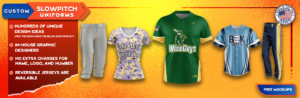 Custom Sublimated Slowpitch Uniforms & Apparel | Evo9x⁤
